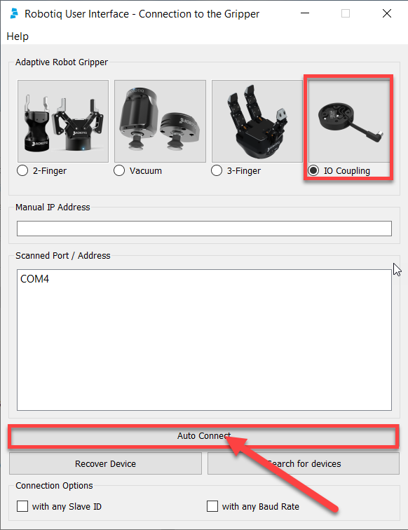 How to change the presets of the I/O Coupling? – Robotiq
