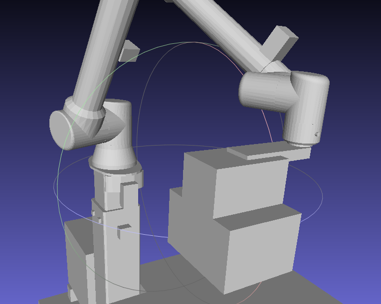 3D model for the gripper ( mesh file ) – Robotiq