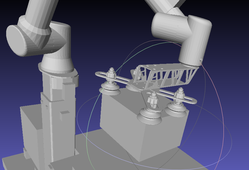 3D model for the gripper ( mesh file ) – Robotiq